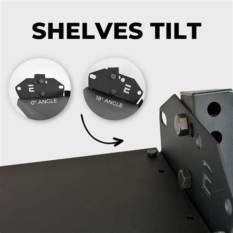 Flat Shelf Add On For Kettlebells And Dumbbells