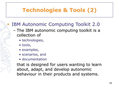 Ppt Autonomic Computing Powerpoint Presentation Free Download Id