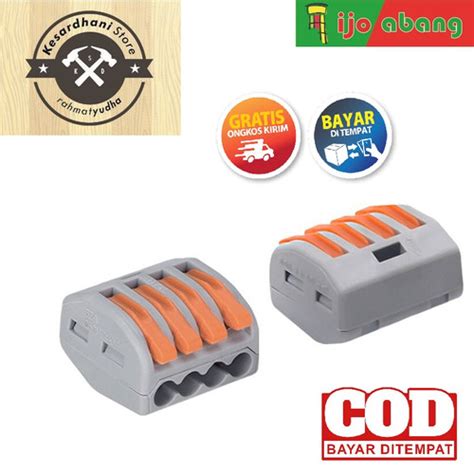 Jual Konektor Sambungan Terminal Kabel Listrik Pin Wire Block Connector Kab Jombang