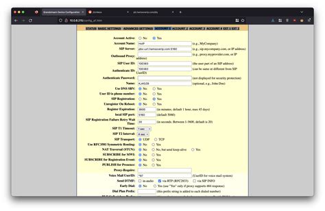 configuring grandstream gxp2000 phone memhamwan wiki