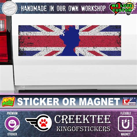 Queen Elizabeth Sillouete Rest In Peace Heart Bumper Sticker Etsy Queen Elizabeth Sillouete Rest In Peace Heart Bumper Sticker Etsy