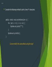 Efficient Code Printing Stars Loop Vs Recursion Course Hero