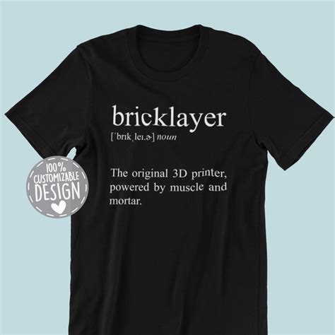 Bricklayer Etsy