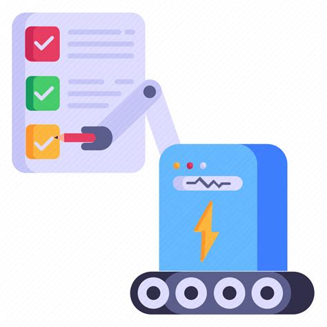 Robot Testing Robot Task Checklist Robotics Robot Technology Icon Download On Iconfinder