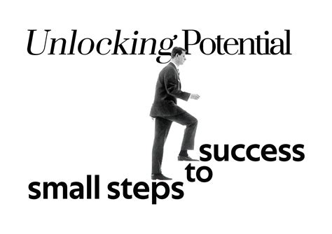 unlocking potential small steps to success menuha