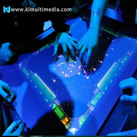 interactive projection table for engaging museum experiences