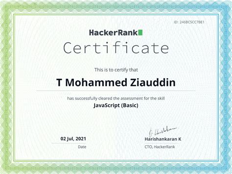 Certificates Ziauddin Ziya