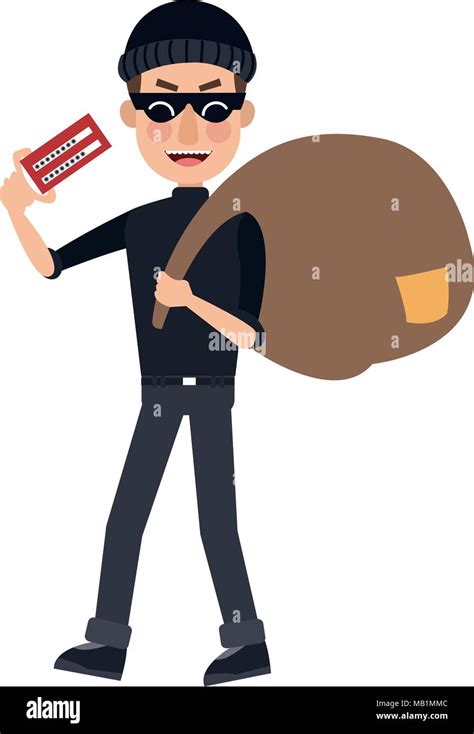 Hacker With Password Stock Vector Image Art Alamy