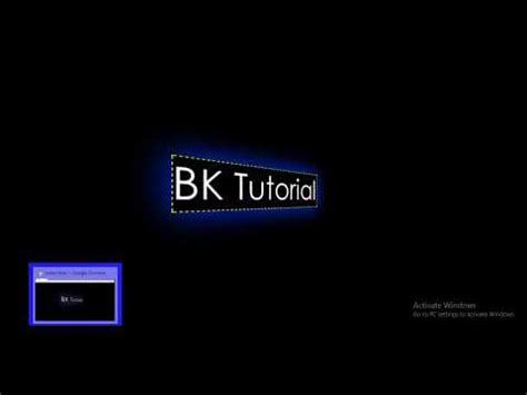 Create D Logo Effect Using CSS By BK Tutorial