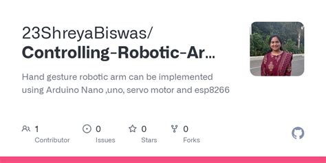 Github 23shreyabiswascontrolling Robotic Arm Using Hand Gesture