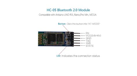 Dsd Tech Hc 05 Bluetooth Module For Arduino And Diy Projects
