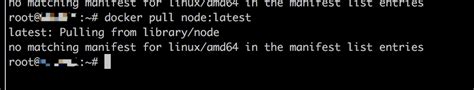 Cannot Pull Image Nodelatest · Issue 847 · Nodejsdocker Node · Github