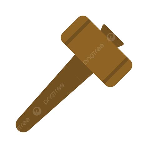 망치 플랫 아이콘 벡터 만화 망치 마블 Png 일러스트 및 벡터 에 대한 무료 다운로드 Pngtree