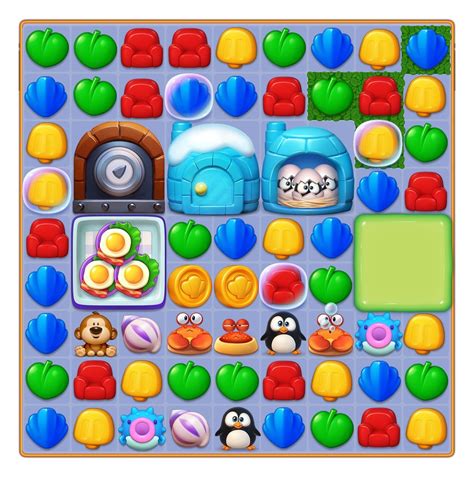 Match3 Design Game Art Marvin Ma In 2025 Game Design Game Art