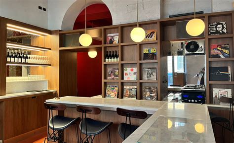 Wallpaper Magazine Bar Custom 3d Fashionable Interior Design Wallpaper