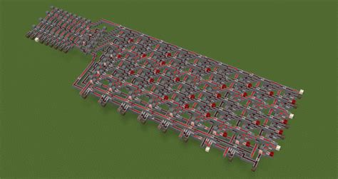 7 Bit Binary To 2 Digit Decimal Converter Rredstone
