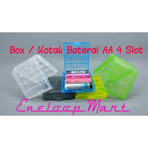 Jual Battery Baterai Case AA AAA 4 Slot Shopee Indonesia