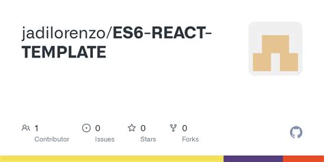 Github Jadilorenzoes6 React Template