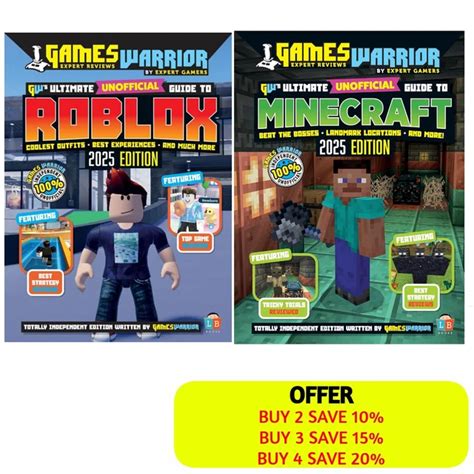 ROBLOX MINECRAFT ULTIMATE Unofficial Guide 2025 Edition by Games Warrior Book £9.99 - PicClick UK