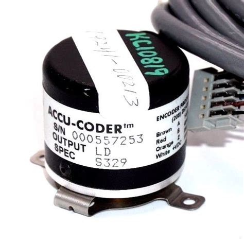 new accu coder 755a incremental encoder sb industrial supply inc