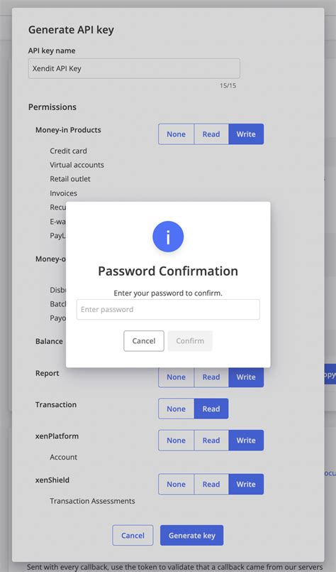 What Is Api Key And How Do I Create Them Xendit Help Center