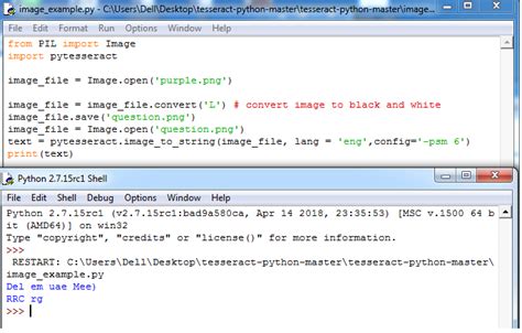 python image with white on purple text not recognized by tesseract
