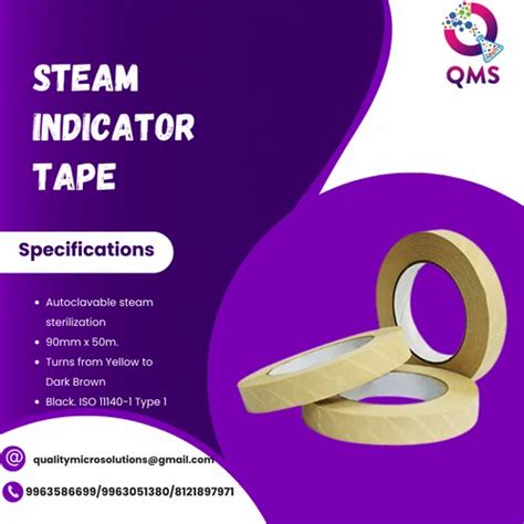 Steam Indicator Tape At ₹ 800 Piece Steam Indicator Tape In Hyderabad Id 2853917414133