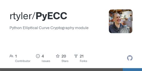 GitHub Rtyler PyECC Python Elliptical Curve Cryptography Module