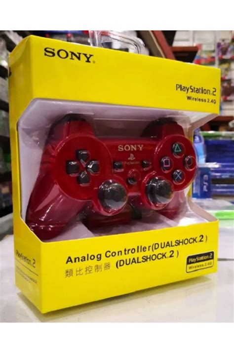 Джойстик беспроводной для Playstation 2 (цветные) купить - ShowGames.ru