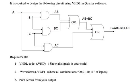 Solved It Is Required To Design The Following Circuit Using Chegg