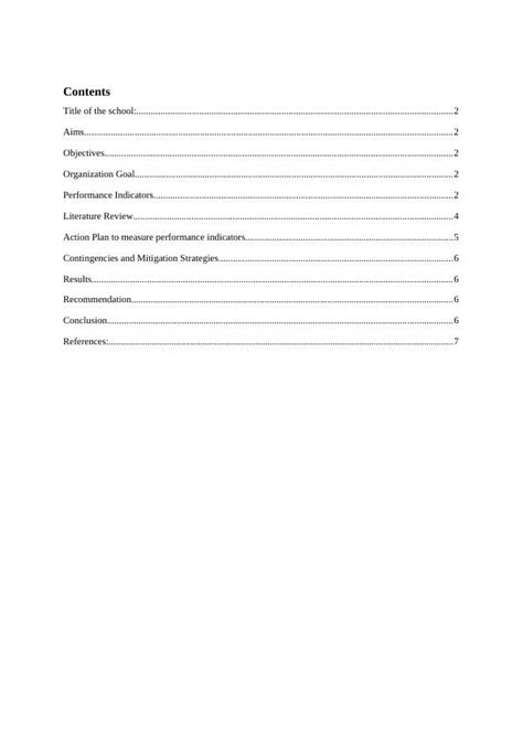 Analyzing School Performance With Performance Indicators Desklib