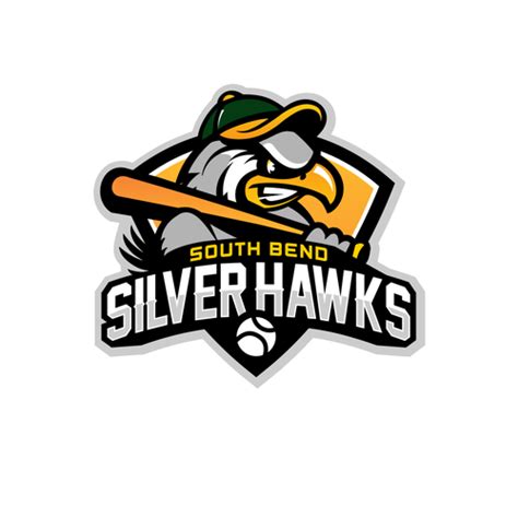Baseball Team Logo Silver Hawks Logo Design Contest