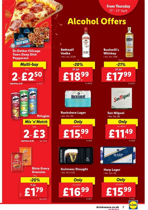 Lidl Vodka Offers This Week Price And Deals
