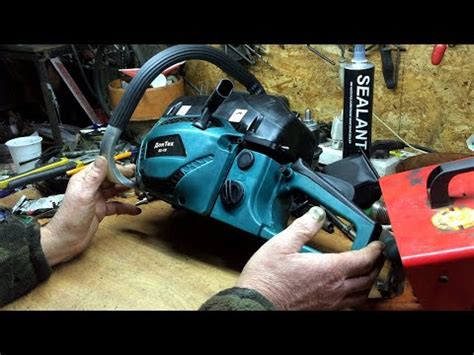 Бензопила заклинила.Насколько это заводской брак?) - YouTube