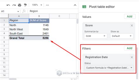 How To Filter With Custom Formula In A Pivot Table Of Google Sheets OfficeWheel