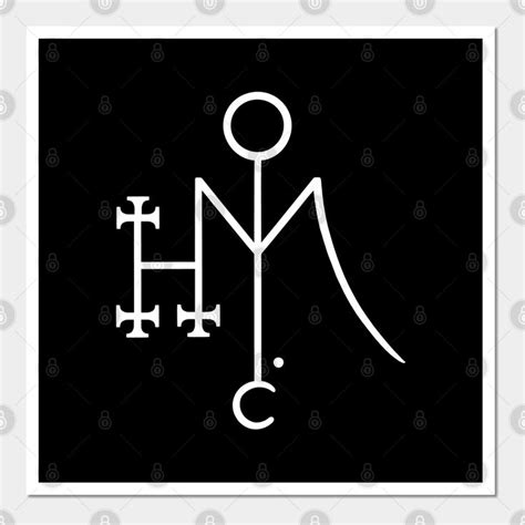 Moloch Demon Sigil Wall Art