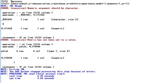 Solved Issues With Variable Categorization While Subsetting A Dataset Sas Support Communities