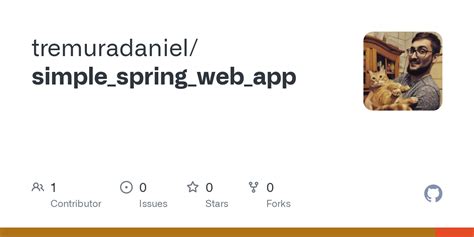 Github Tremuradanielsimplespringwebapp