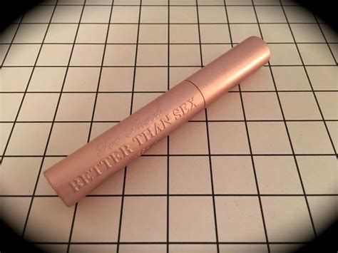 Too Faced Better Than Sex Mascara En Kort Affære PudderdÅserne