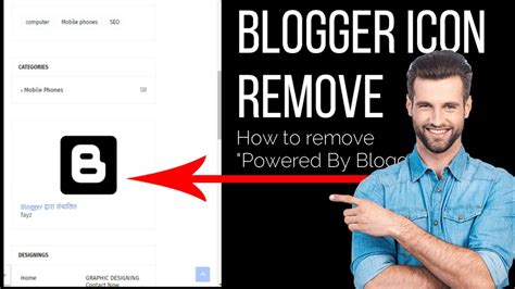 How To Remove Powered By Blogger How To Remove Blogger Logo Blogger