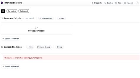 inference endpoints issues inference endpoints on the hub hugging