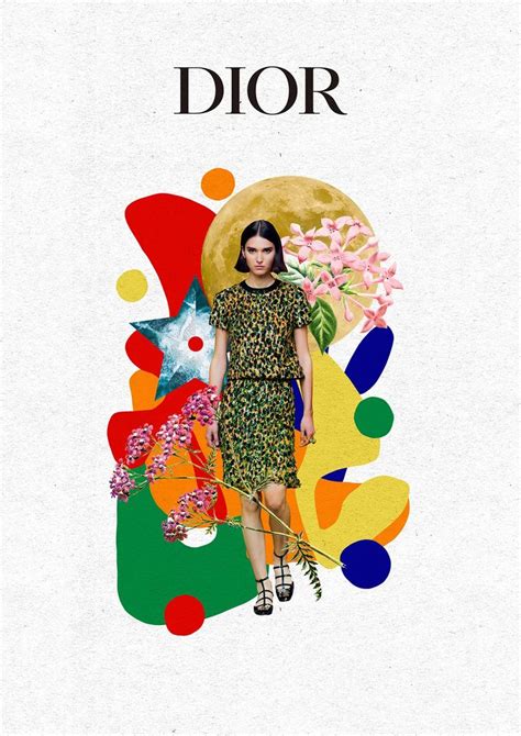 Dior 22ss Collection 행사 콜라주 애니메이션 존 샘플 By 나승준 포트폴리오 노트폴리오 포스터 디자인 콜라주 콜라주 아트