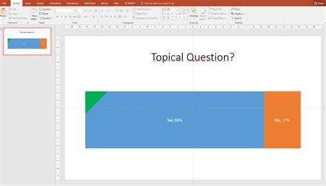 how to make a stacked bar chart in powerpoint