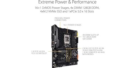 Asus Tuf Z790 Plus Wifi D4 Board