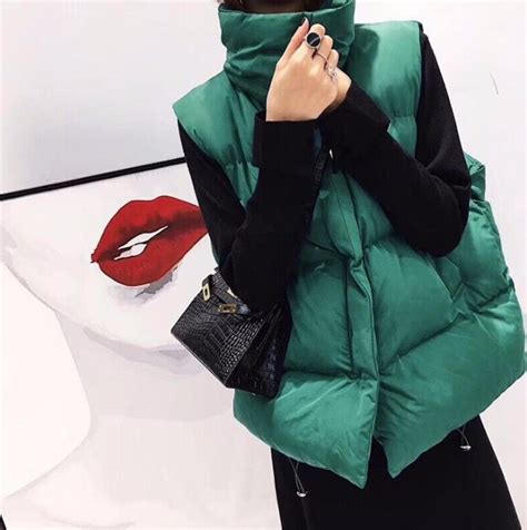 Badu Bg Yzeqi Нови постъпления Зимна топла жилетка Дамско яке Леки къси пухени жилетки Дамско