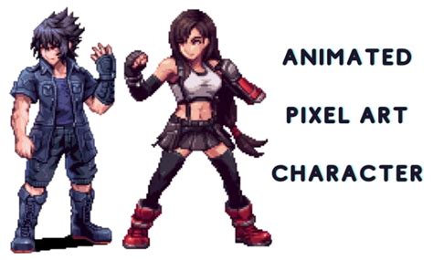 Do Pixel Art D Pixel Animation Sprite Sheet Character Game Asset By Lindasmith Fiverr