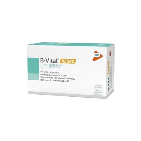 B Vital Neuro 60 Compresse Rivestite Integratore Per Il Sistema Nervoso