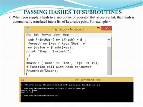 Unit 1 Subroutines In Perl Ppt