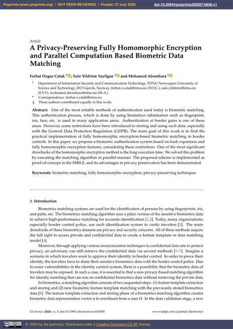 pdf a privacy preserving fully homomorphic encryption and parallel