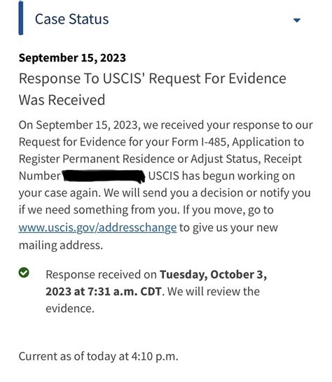 Uscis Received My Medical Exam On Sep 15 But On Oct 3 They Received My Rfe Again There Anyone